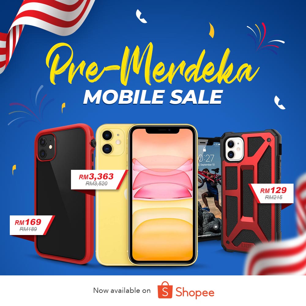 Dapatkan iPhone 11 Pada Harga Promosi Sempena Shopee Merdeka Mobile Sale
