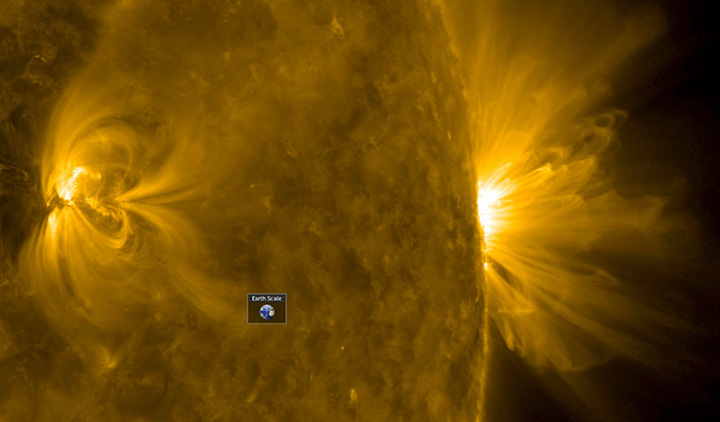 Fenomena Suar Suria Dari 2 Kumpulan Tompok Matahari Ini Tidak ...
