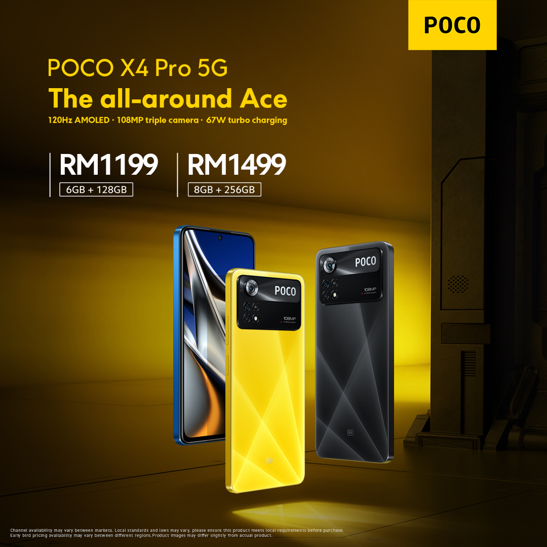 POCO M4 Pro Dan X4 Pro 5G Kini Di Malaysia Dengan Harga Bermula RM899