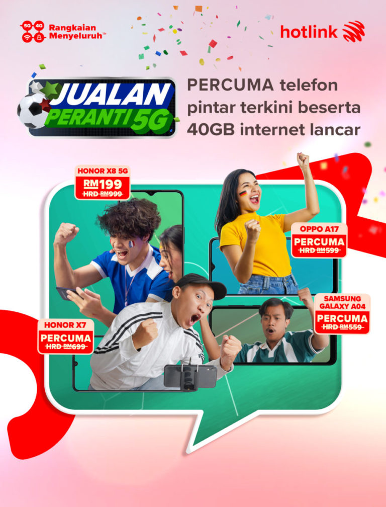Jom Rebut Peranti 5G Dengan Hanya RM49 Menerusi 2 Pelan Pascabayar Maxis