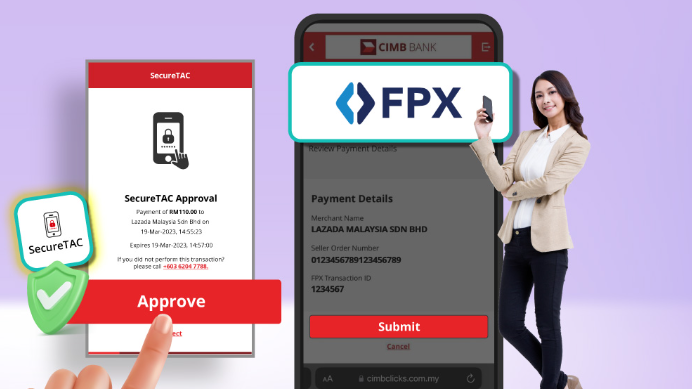 Mulai 19 Mac, Pengguna CIMB Perlu Pengesahan SecureTAC Untuk Transaksi FPX Lebih RM100