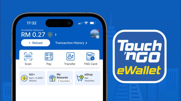TNG eWallet Sedang Bagi PIN Tambah Nilai Percuma Bernilai Sehingga RM3
